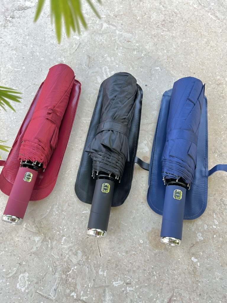 Push Button Umbrellas With Torch | in 3 different colours - KZ GEAR