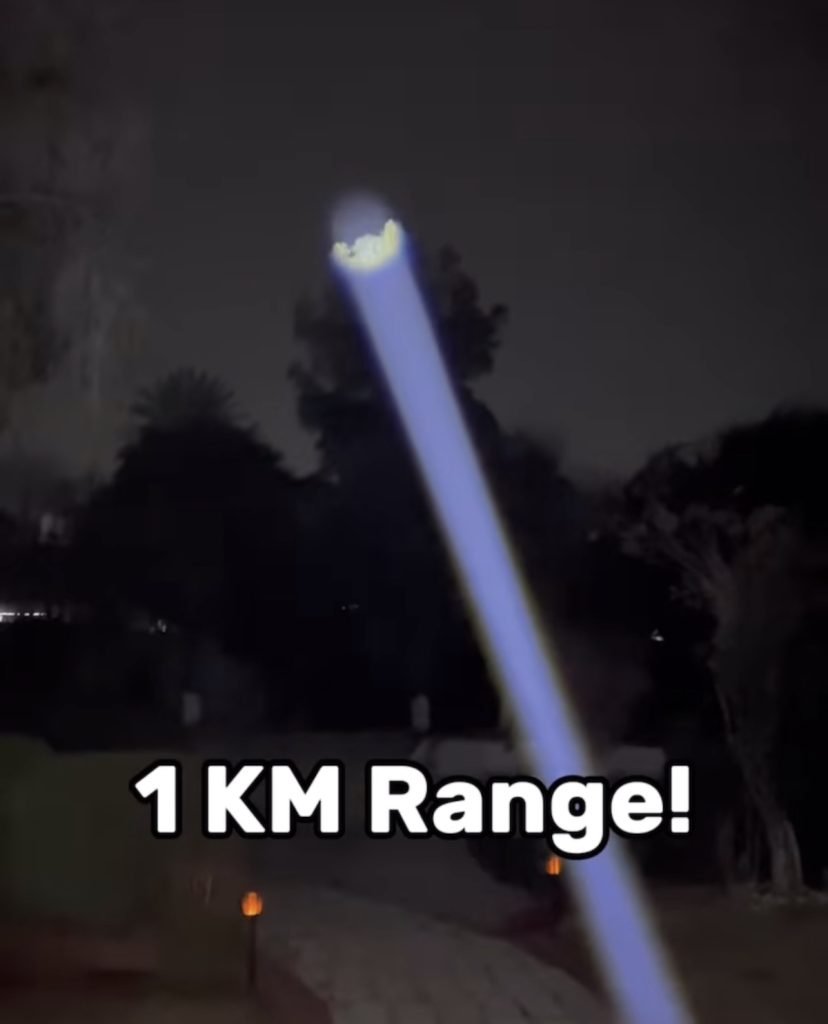 1KM Range X-Balog Heavy Duty Torch - KZ GEAR